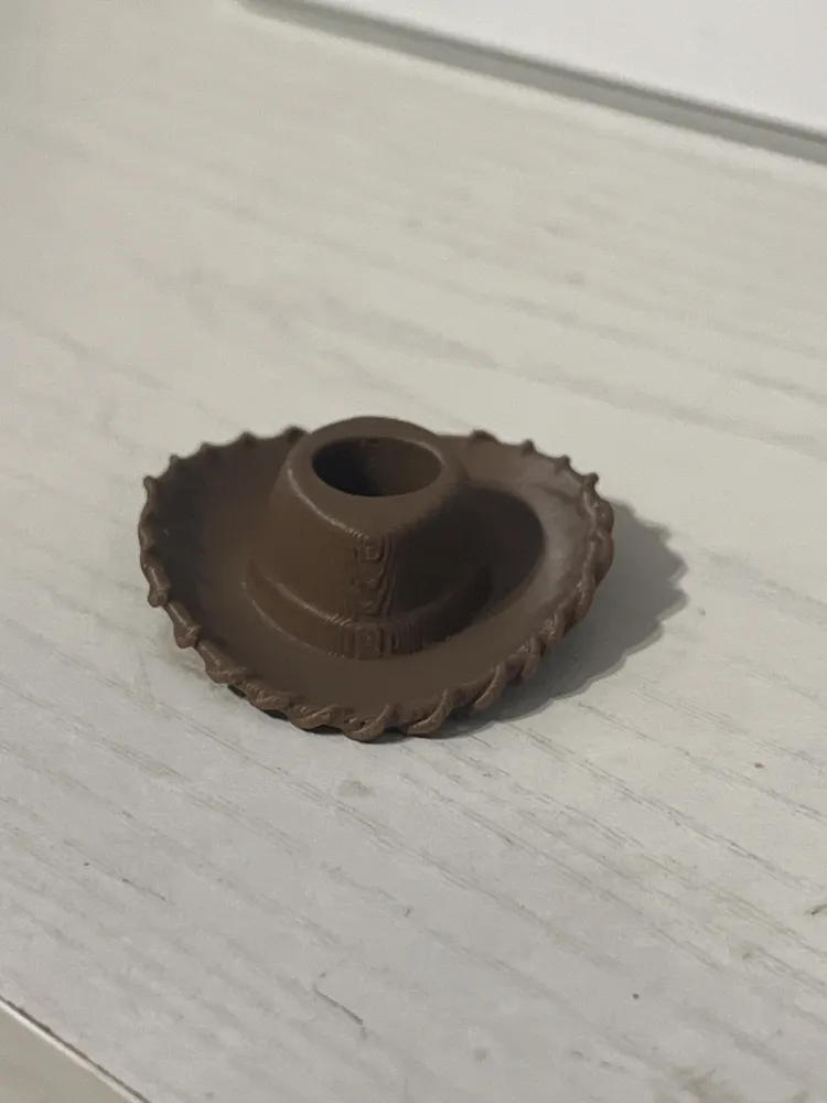 Sheriff Woody Hat Straw Topper - Free 3D Print Model - MakerWorld