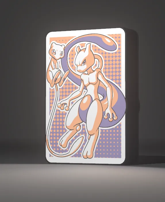Mew and Mewtwo – Legendary Pokémon Card Style by KurotsuchiMakerWorld ...