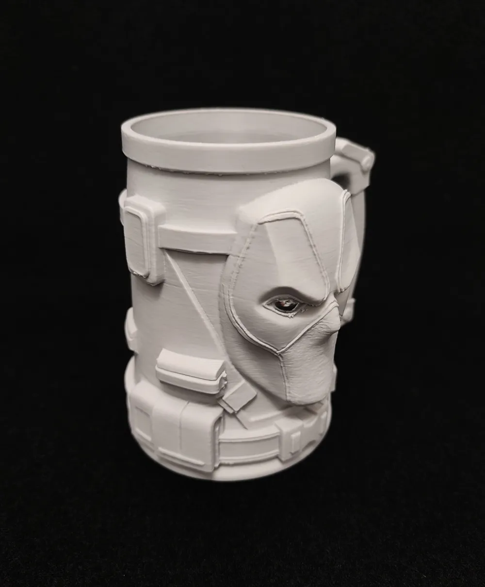 Deadpool Mug - Free 3D Print Model - MakerWorld