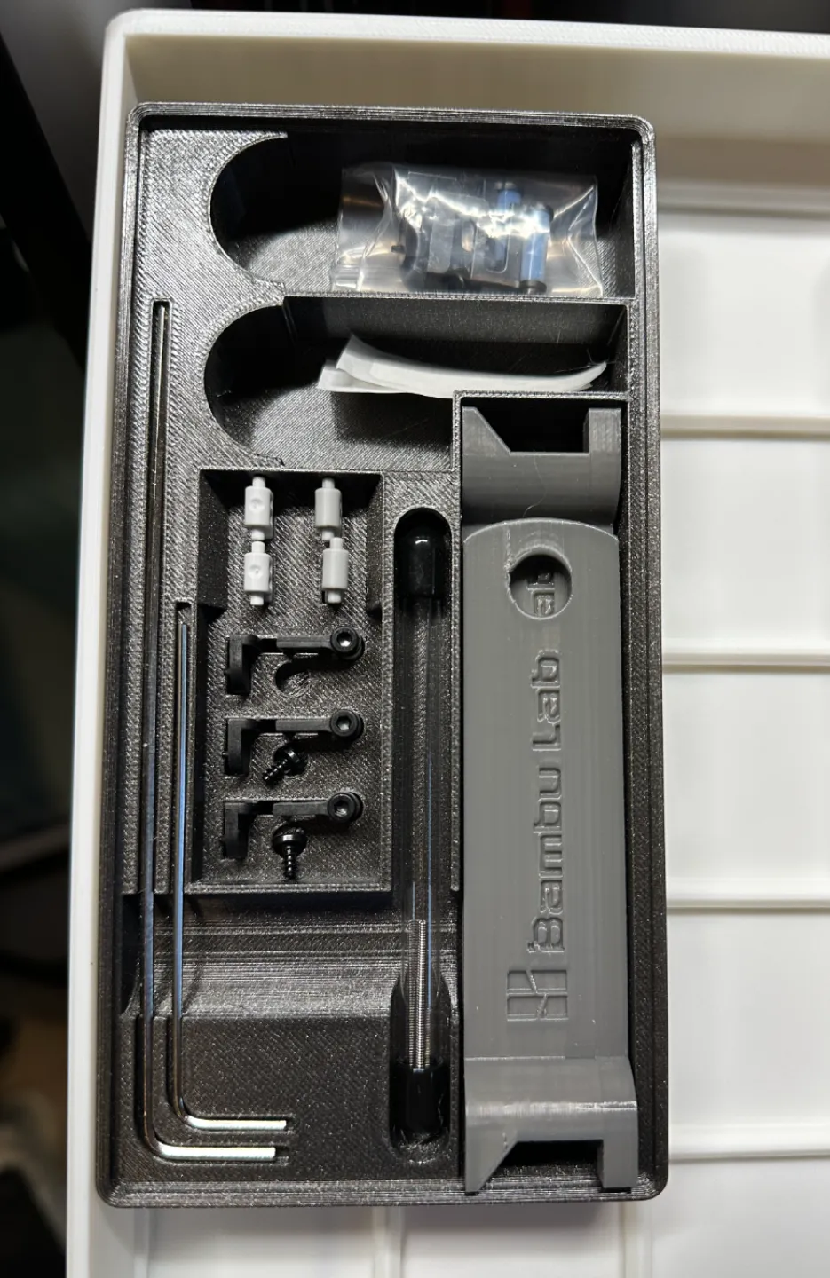 AMS Riser V2 Gridfinity Toolset with Screw Cleaner Remixed by jjblodg ...