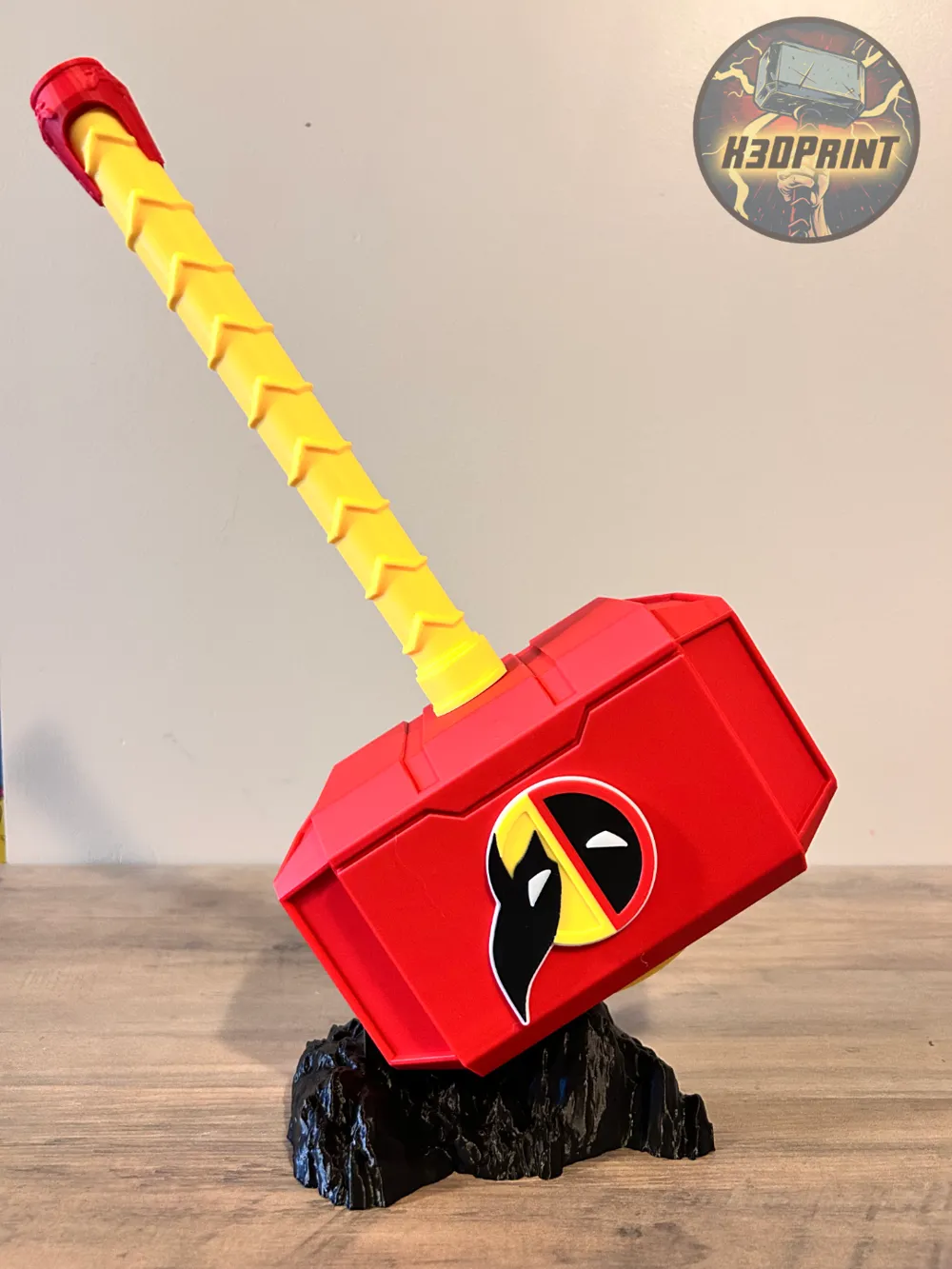 Deadpool and Wolverine - Thors Hammer Remixed by K3DPrint - MakerWorld
