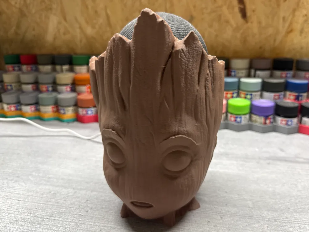 Groot Baby Alexa Echo Dot von Talvor MakerWorld: Kostenlose 3D-Modelle ...