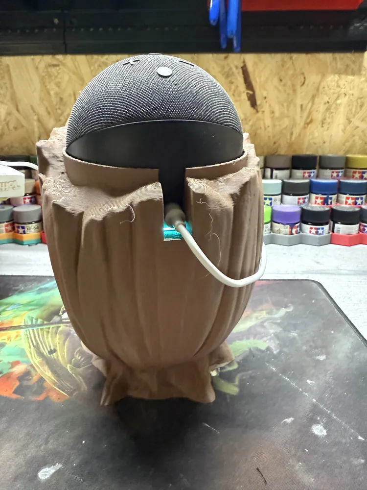 Groot Baby Alexa Echo Dot - Free 3D Print Model - MakerWorld