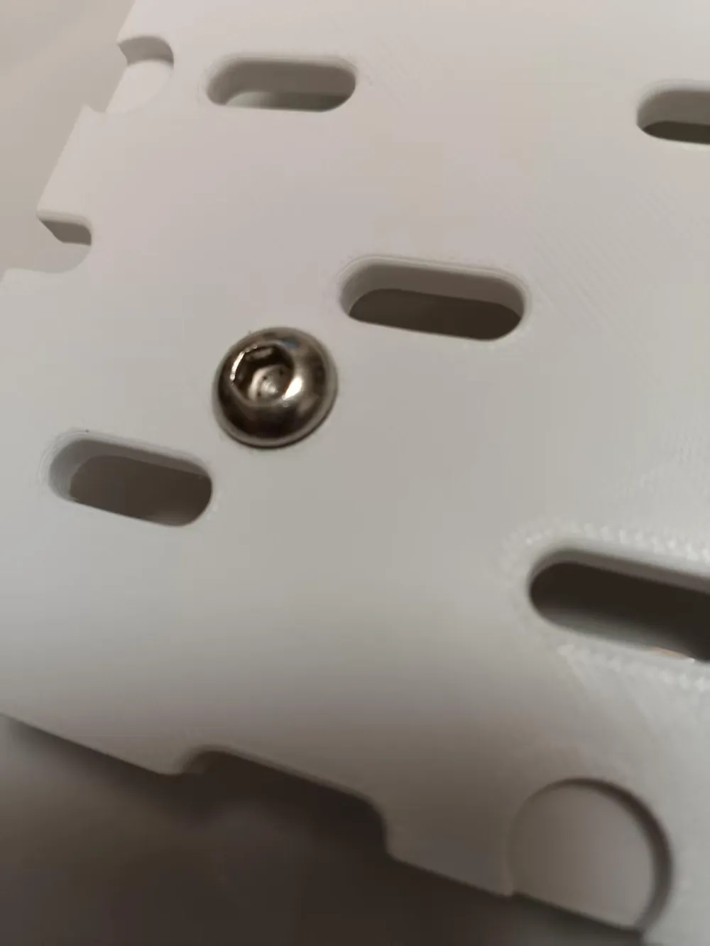 Install the simple pegboard (easy and straightforward installation) by ...