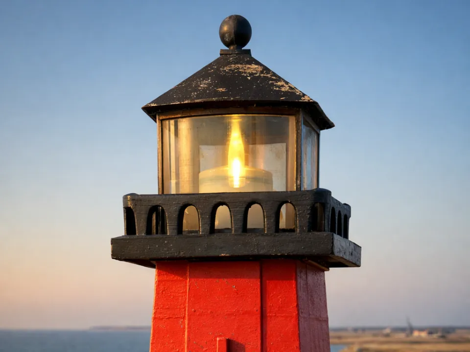 Kyslyakivskyi Lighthouse (Ukraine) for tea light - Free 3D Print Model ...