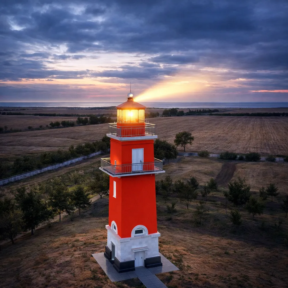Kyslyakivskyi Lighthouse (Ukraine) for tea light - Free 3D Print Model ...