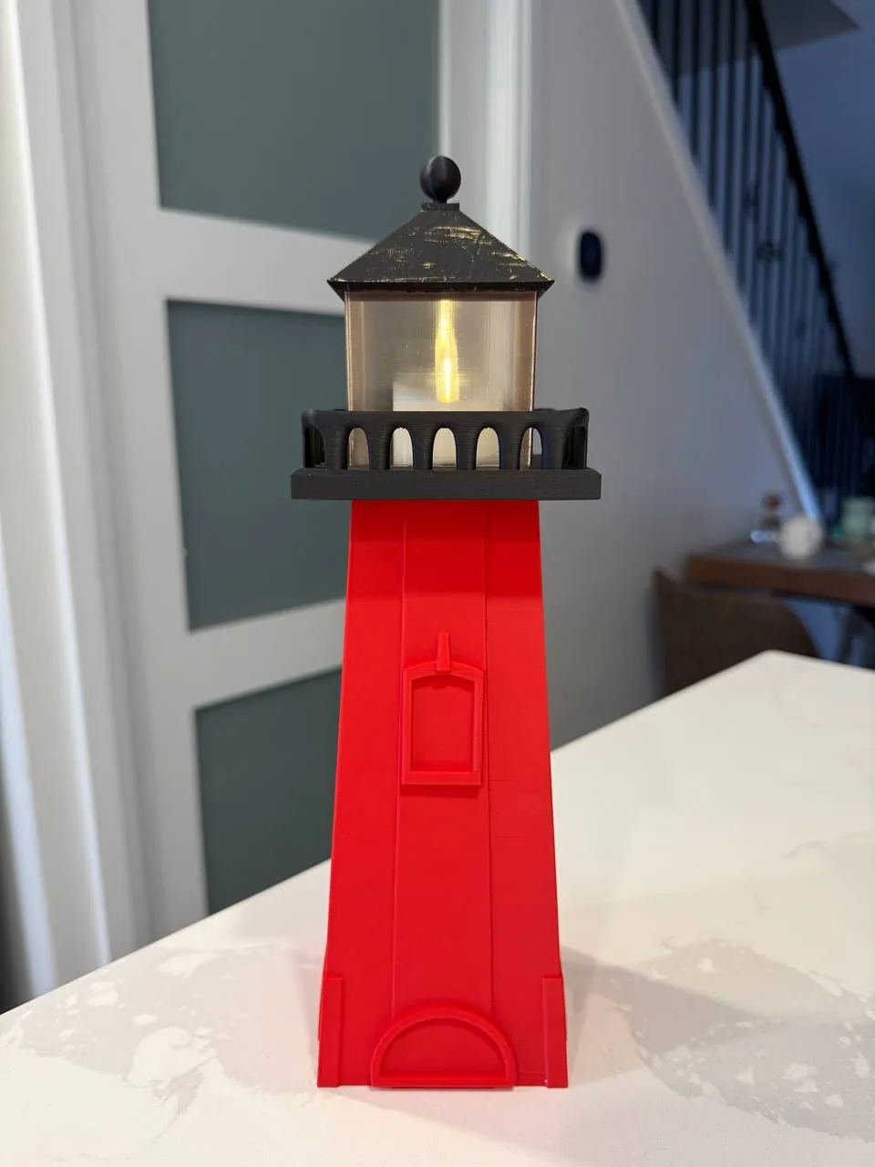 Kyslyakivskyi Lighthouse (Ukraine) for tea light - Free 3D Print Model ...
