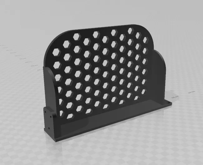 19-inch Modular Rack Mountable Shelf Closed Front Remixed by Mstelz ...