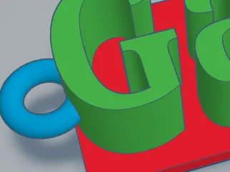 Gabe Tech Industries Keychain - Free 3D Print Model - MakerWorld
