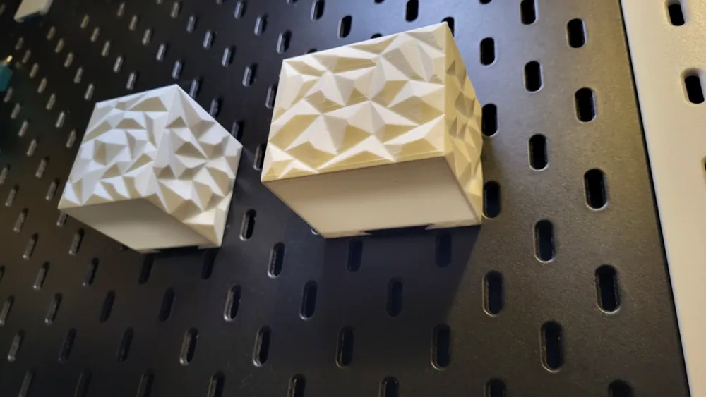 Pegboard Box Geomatric Art W50-100xH60XD60 by Art Design. 3D - MakerWorld