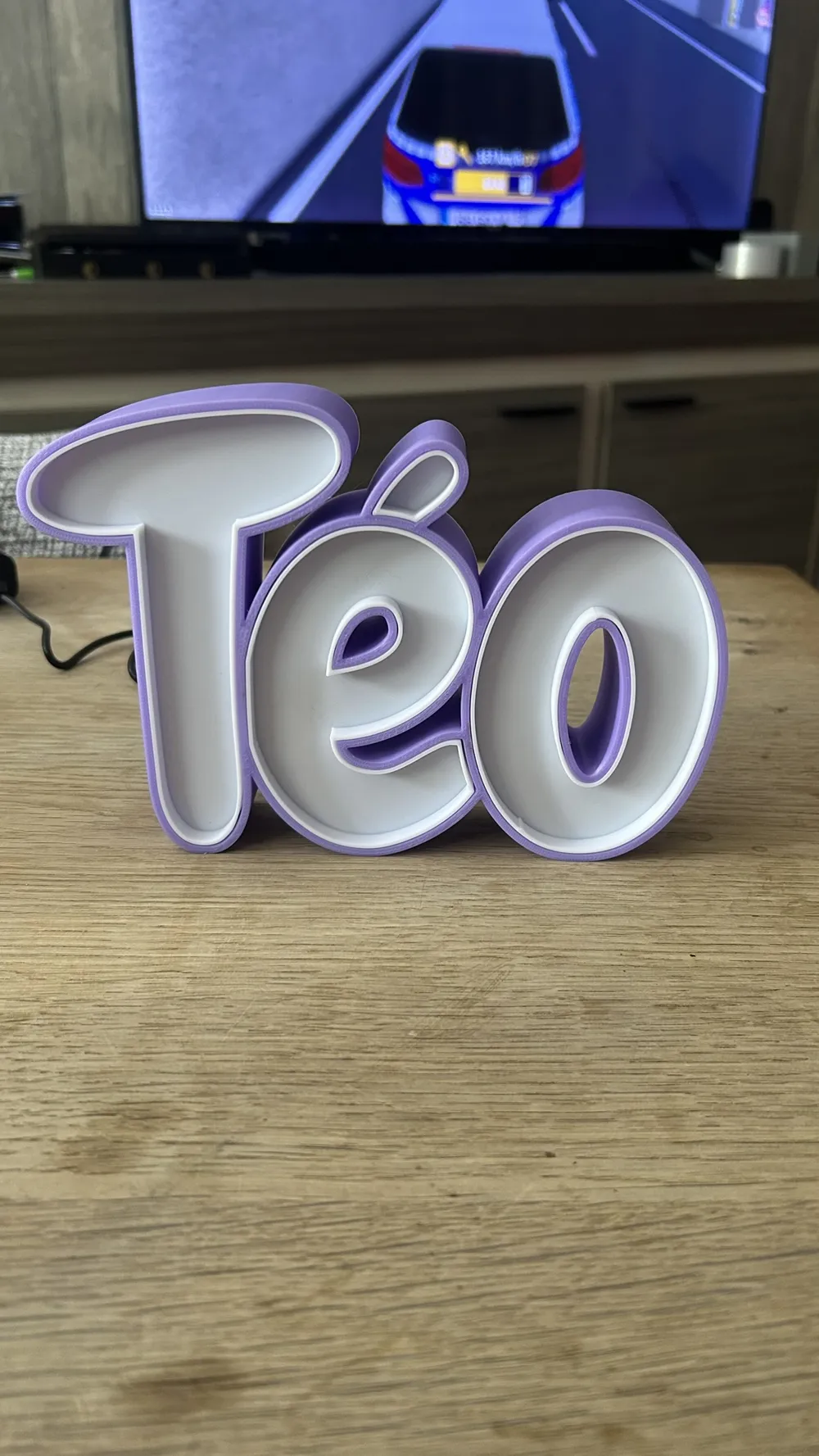 Téo Name Lamp by Rais1.3D MakerWorld: Download Free 3D Models