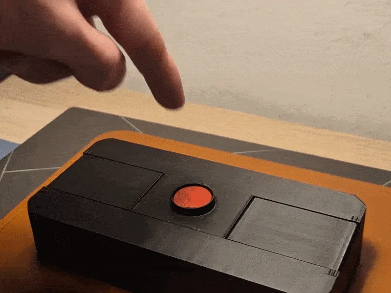 Big Red Button Prank Box - Free 3D Print Model - MakerWorld