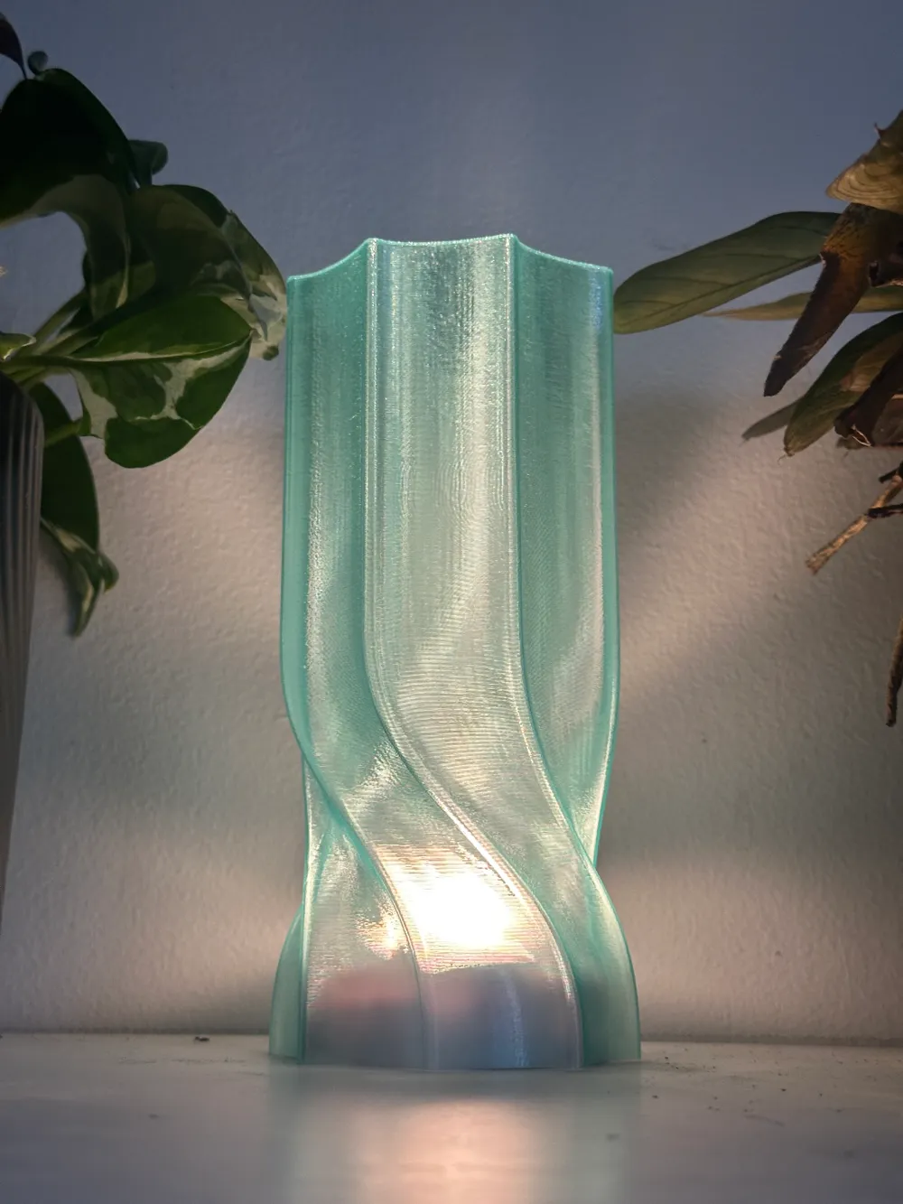 Lampshade. Easy to print quick Wireless RGB Lamp by Abstractia Design ...