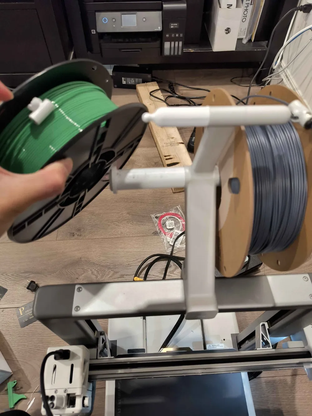 Additional filament holder extension for A1 by coryysmh MakerWorld ...