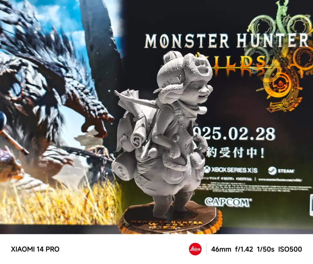Félin Monster Hunter Wilds 艾露猫《怪物猎人：荒野》 par D.KIN - MakerWorld
