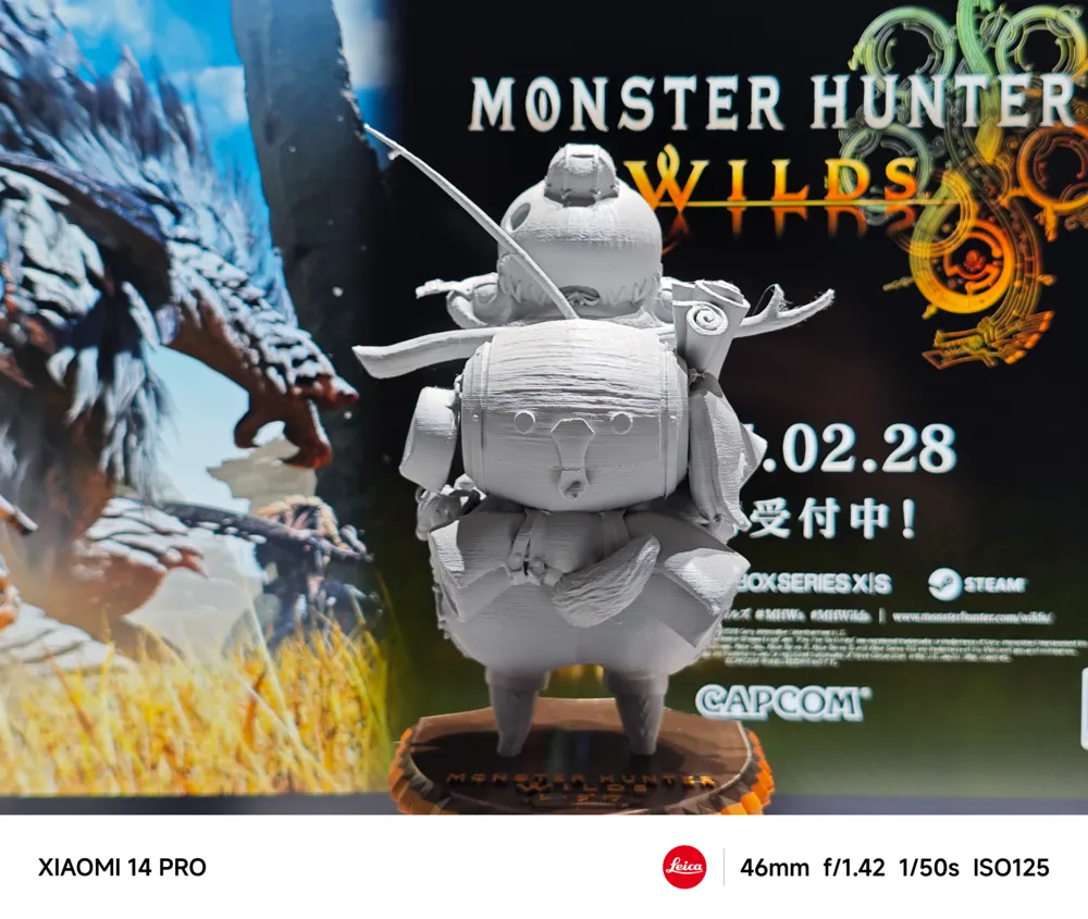 ‌Palico‌ Monster Hunter Wilds by D.KIN MakerWorld: Download Free 3D Models