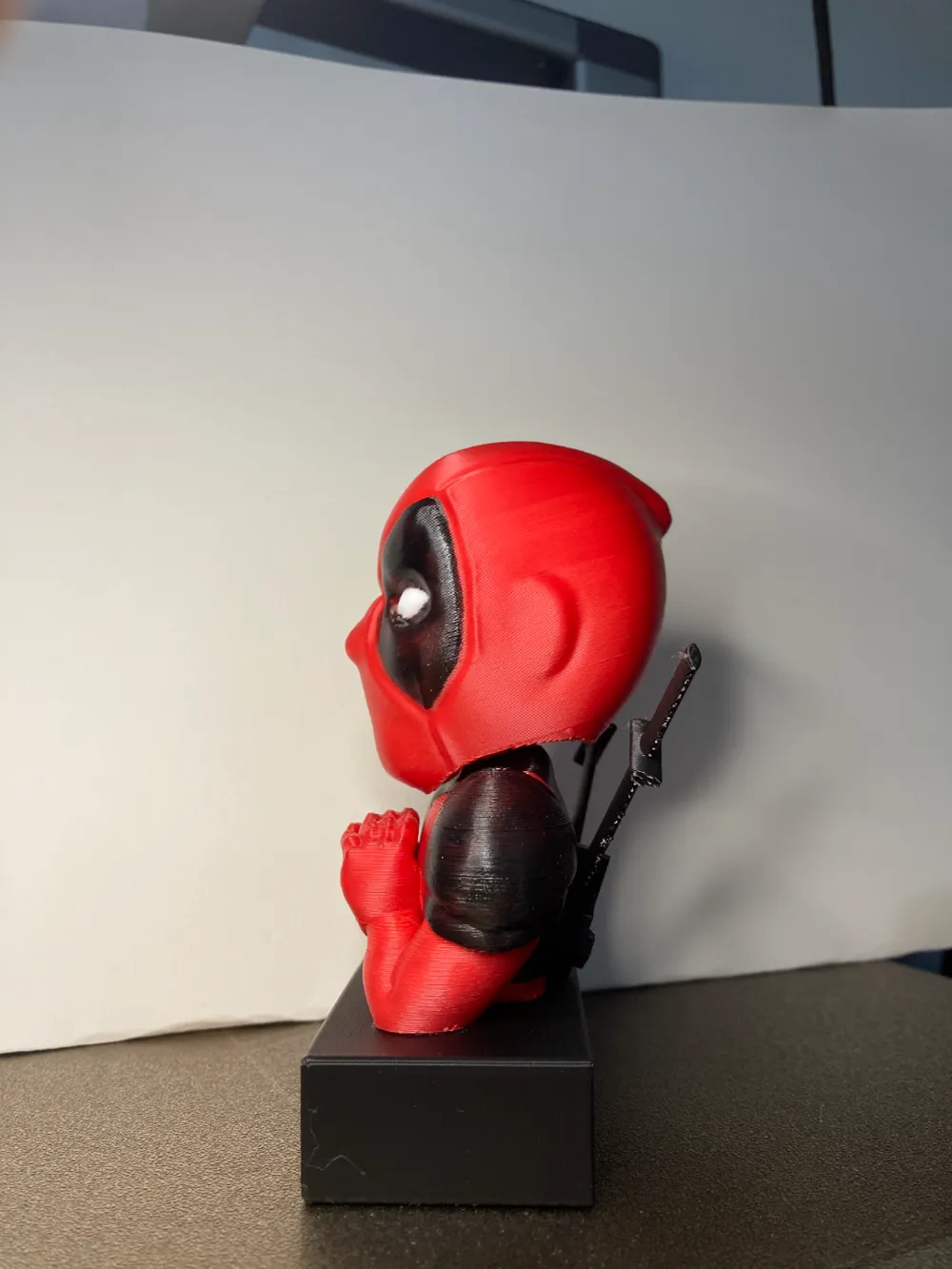 Deadpool bobblehead (with printable spring!) by knutsel_corner ...