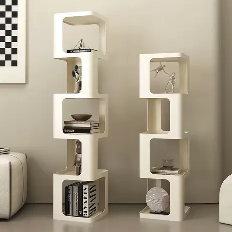 Modern modular corner cube shelf - Free 3D Print Model - MakerWorld