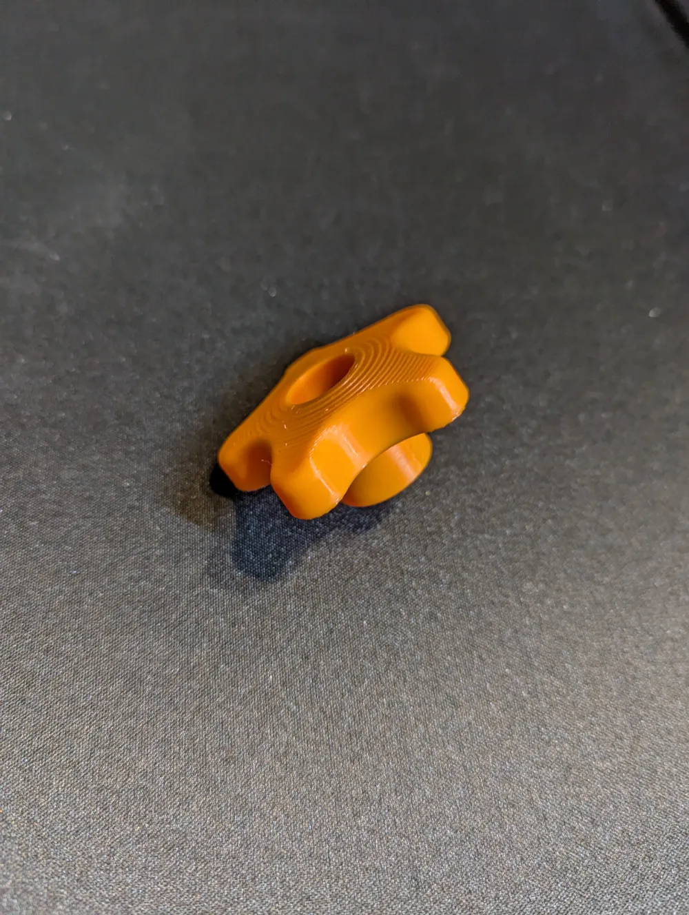 Star Knob For 1/4"-20 Thread - Free 3D Print Model - MakerWorld