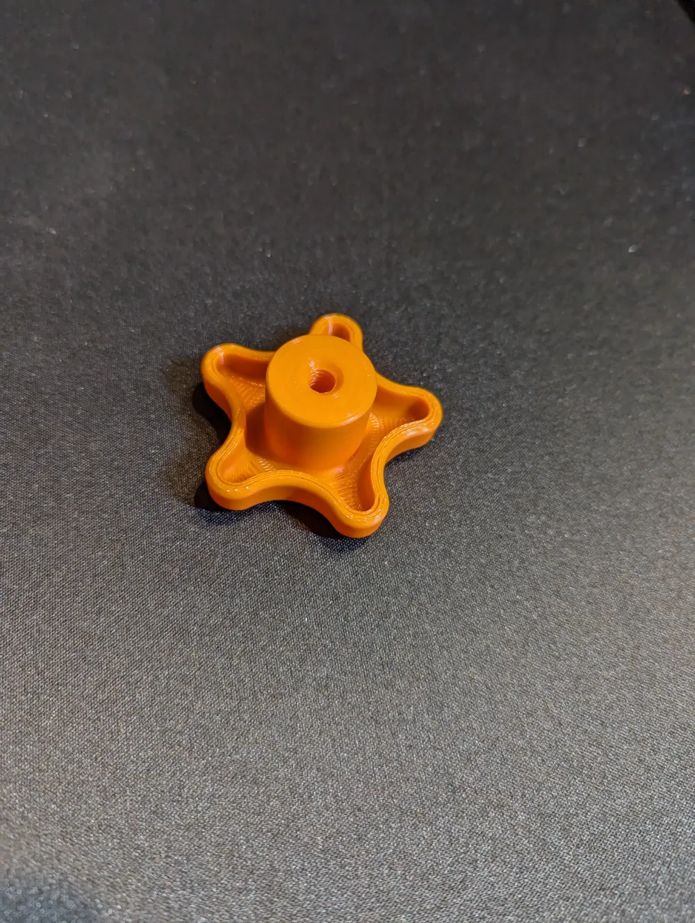 Star Knob For 1/4"-20 Thread - Free 3D Print Model - MakerWorld