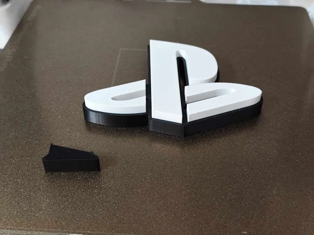 PS logo display stand by OrangeSs - MakerWorld