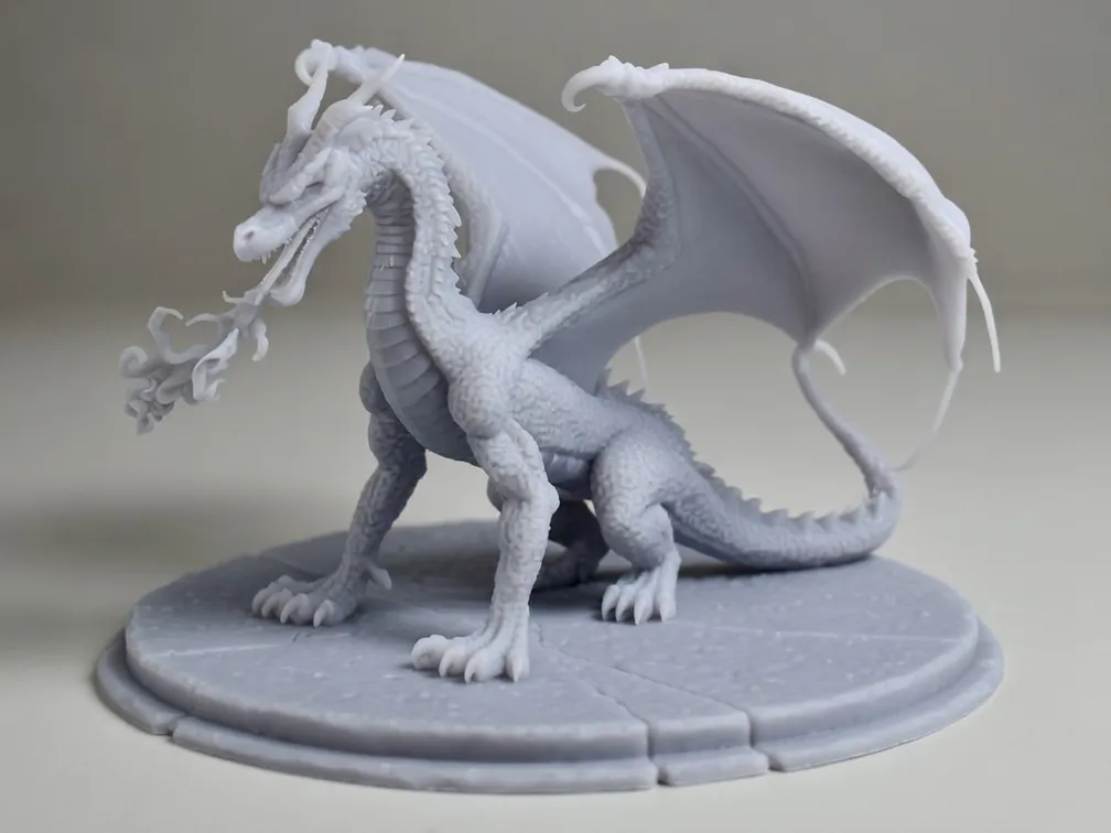 Big Dragon - Free 3D Print Model - MakerWorld