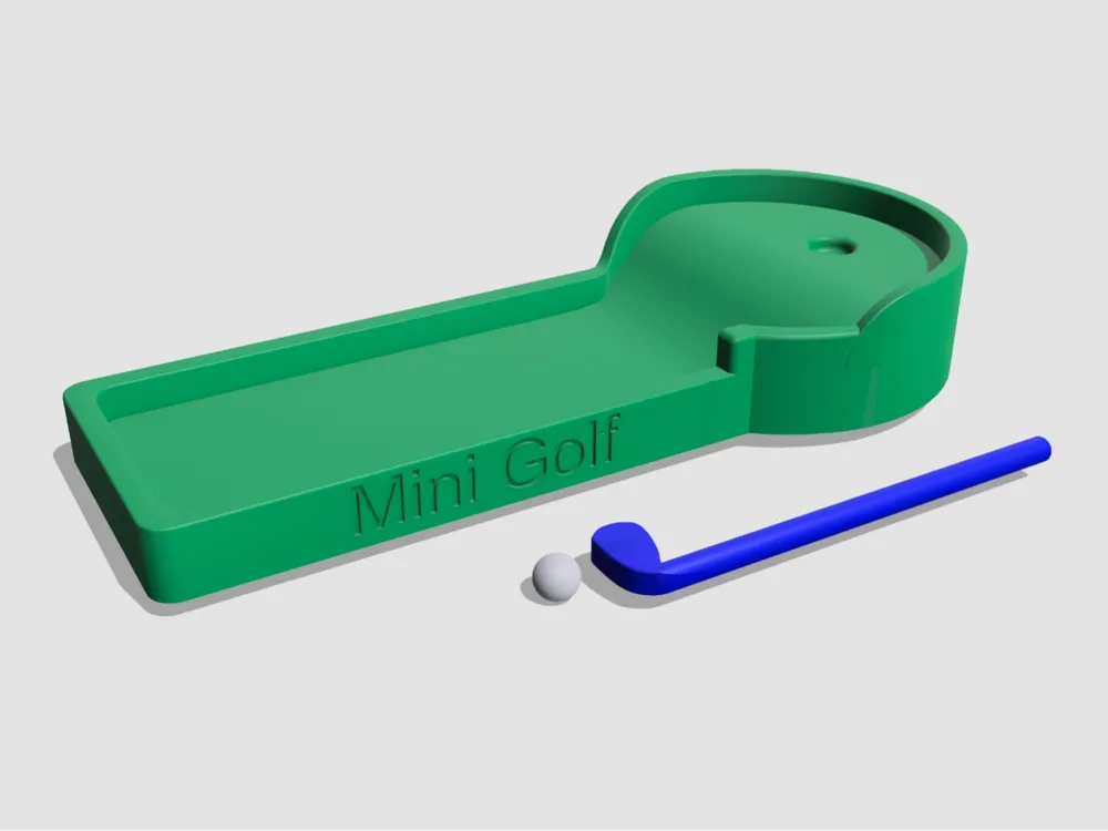 Mini Golf/ Table Golf by Peter MakerWorld: Download Free 3D Models