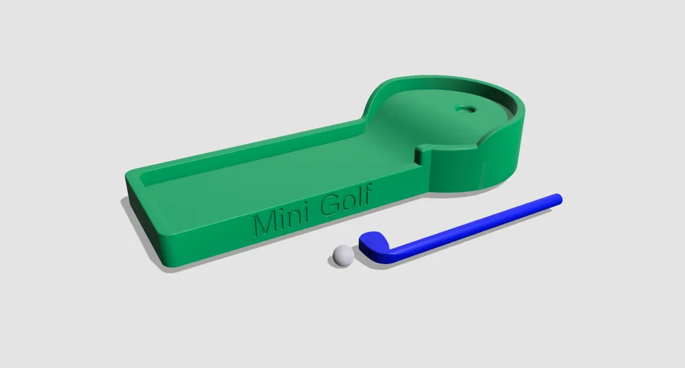 Mini Golf/ Table Golf by Peter MakerWorld: Download Free 3D Models