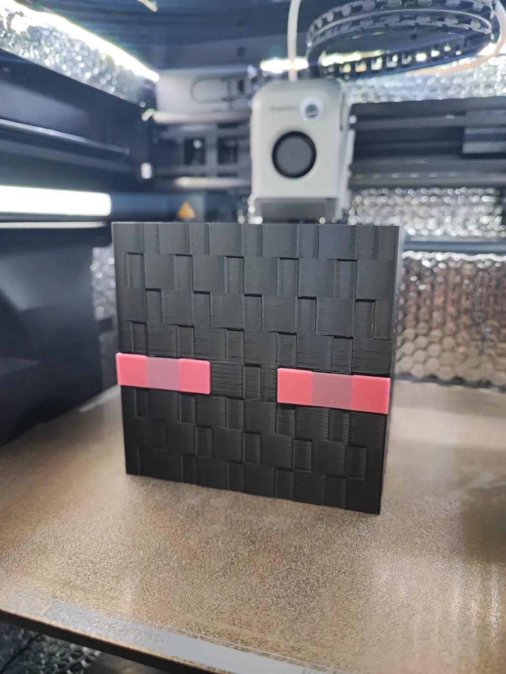 Enderman Minecraft PopCorn Bucket by Astro Factory MakerWorld: Download ...