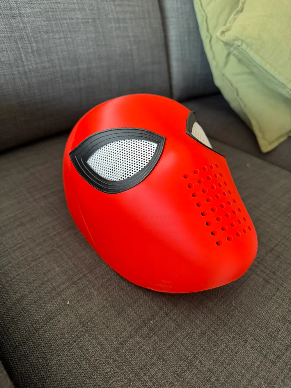 Spider Homecoming faceshell Remixed by andrepcg - MakerWorld