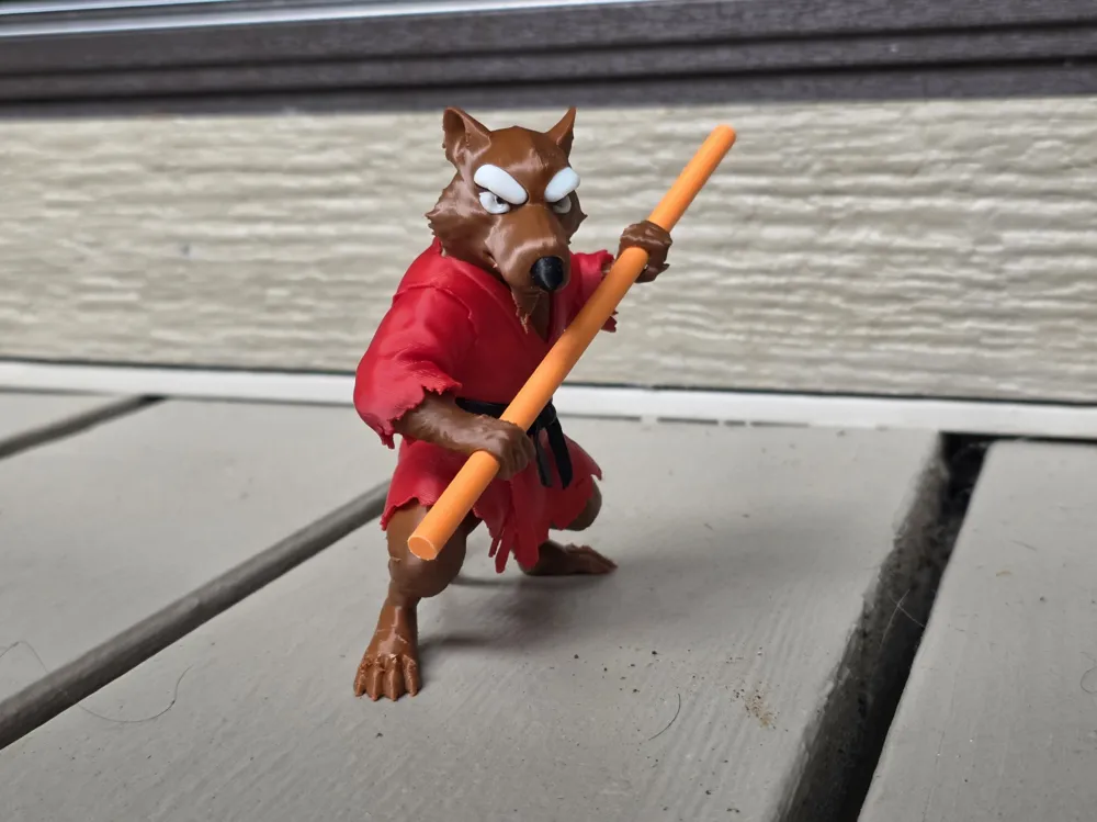 Splinter TMNT - Sans AMS (Multi-pièces) - Modèle d'Impression 3D ...