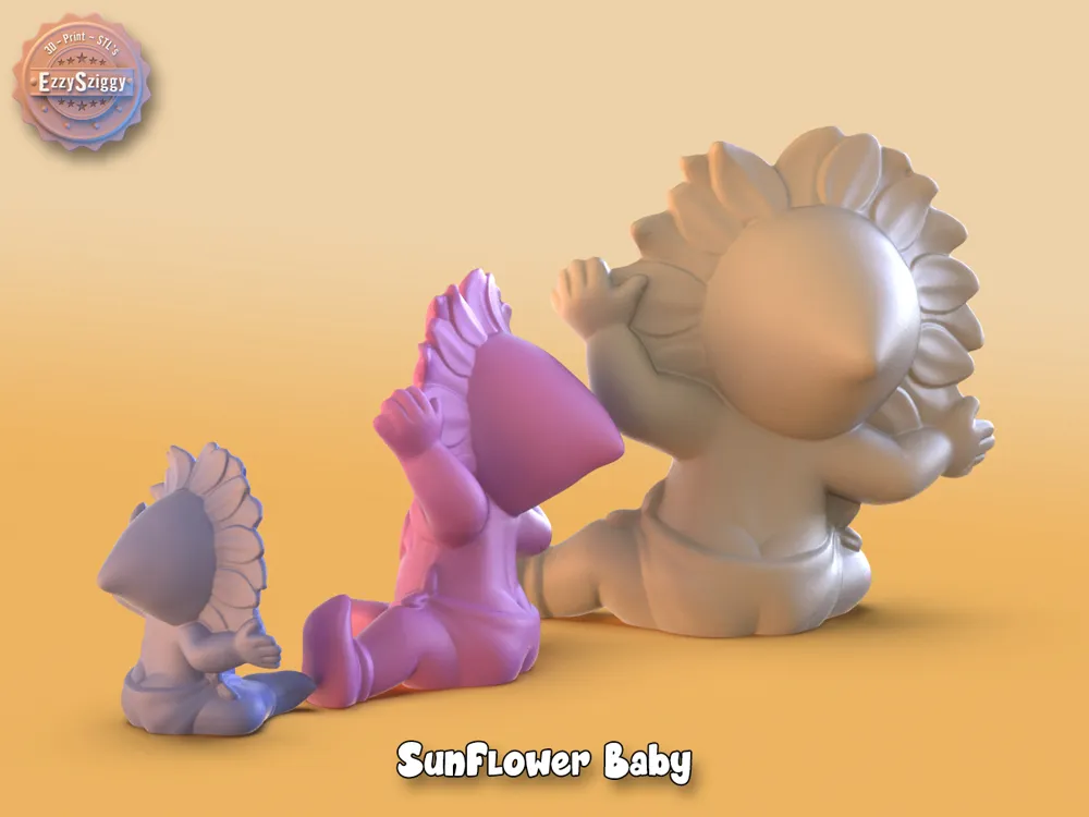 SunFlower Baby by EzzySziggy - MakerWorld