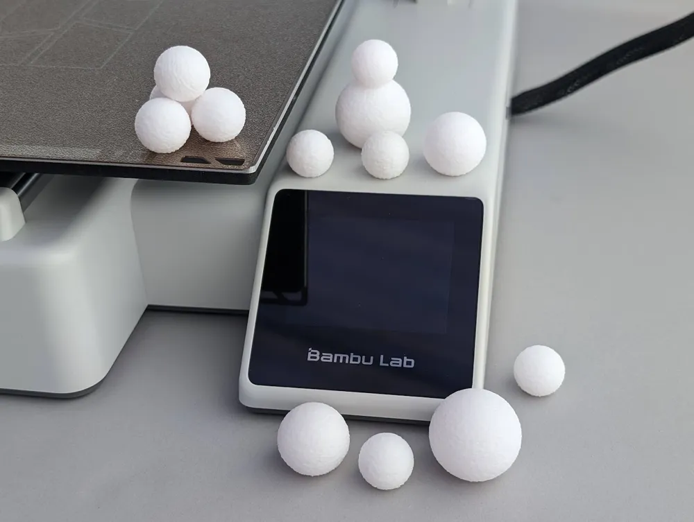 Mini snowball decorations - Free 3D Print Model - MakerWorld