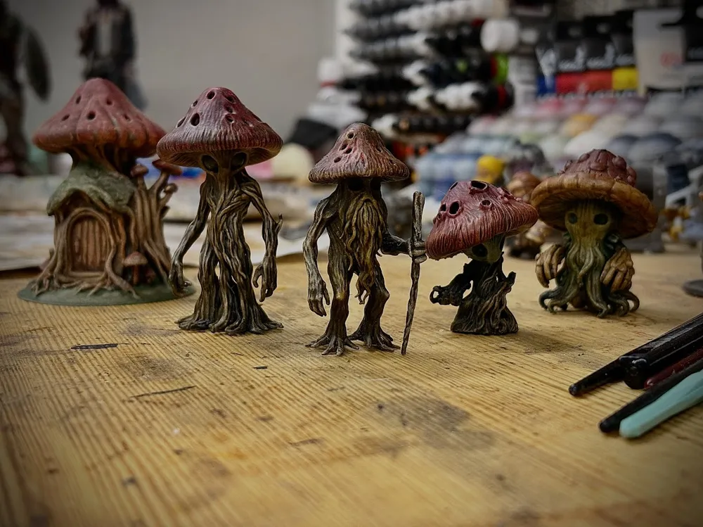 Myconid Forest Guardian – DnD & Tabletop - Free 3D Print Model - MakerWorld