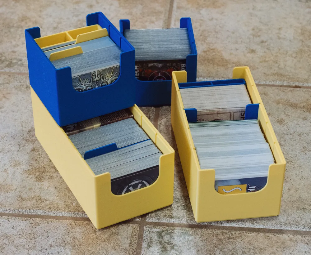 Stackable playing card boxes by Josh-3D - MakerWorld