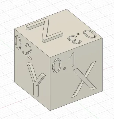 Calibration cube 20x20x20 tolerances test included - Free 3D Print ...