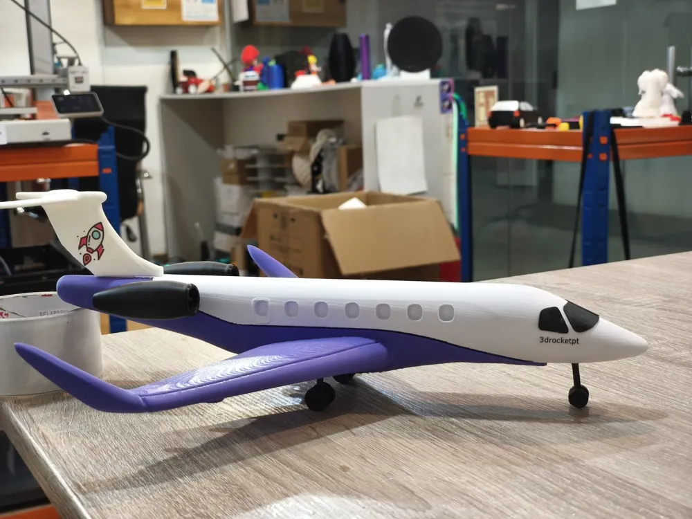 Embraer Praetor 600 - Free 3D Print Model - MakerWorld