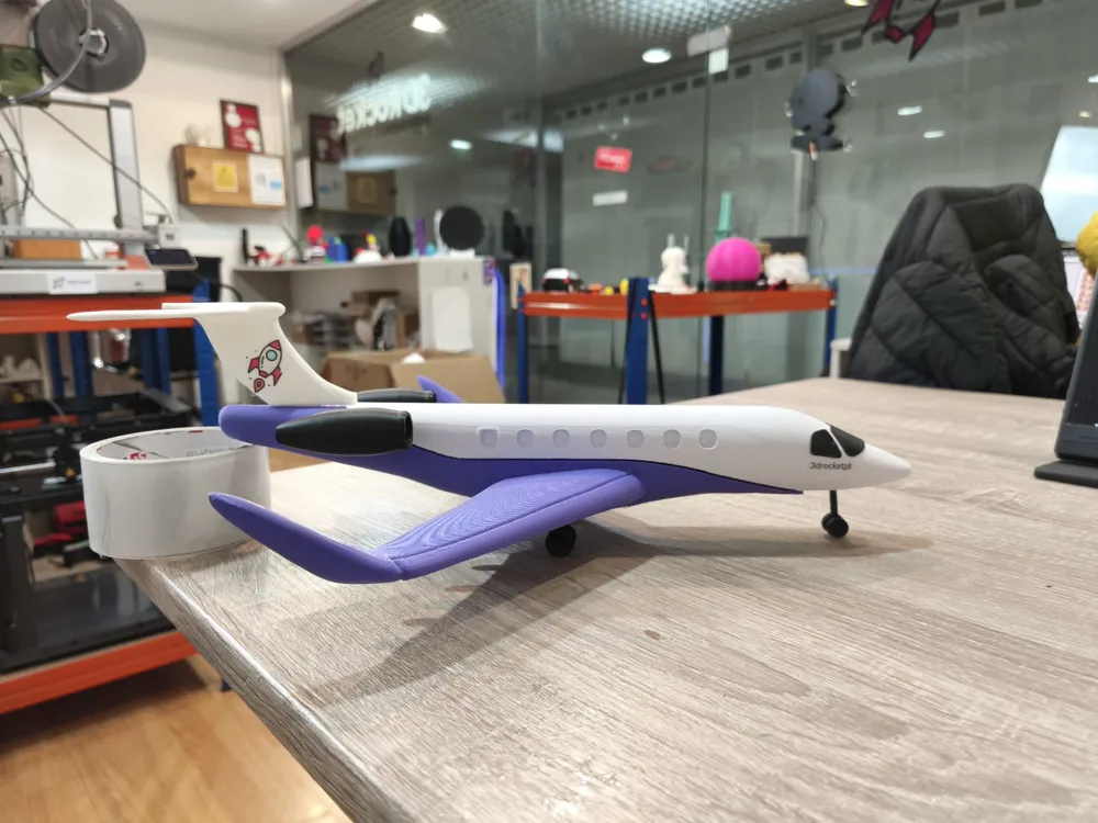Embraer Praetor 600 - Free 3D Print Model - MakerWorld