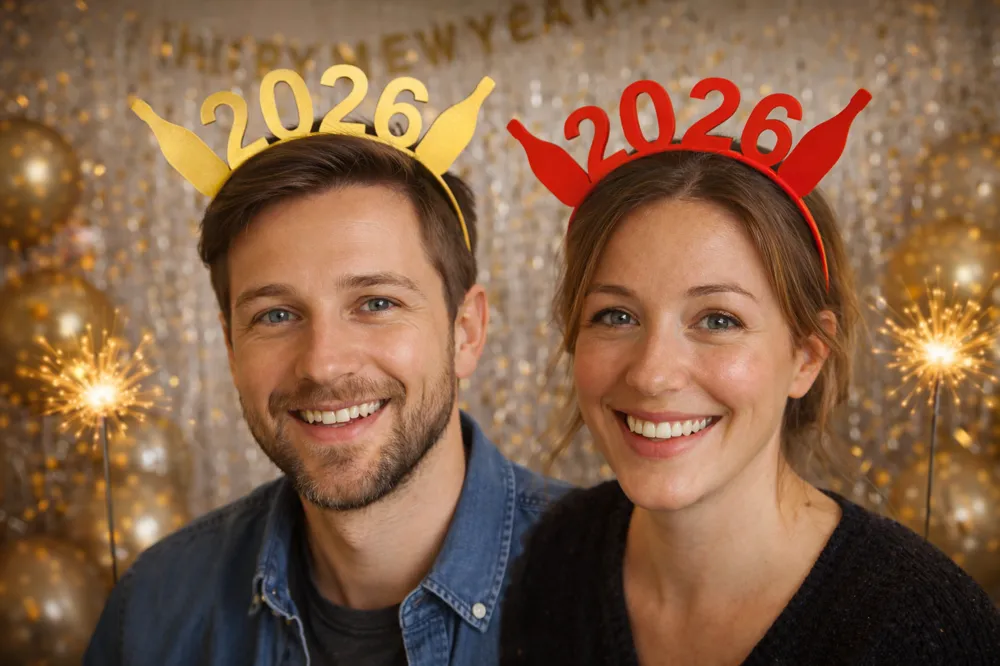New Year's Eve Party Headband 2025 / 2026 - Free 3D Print Model ...