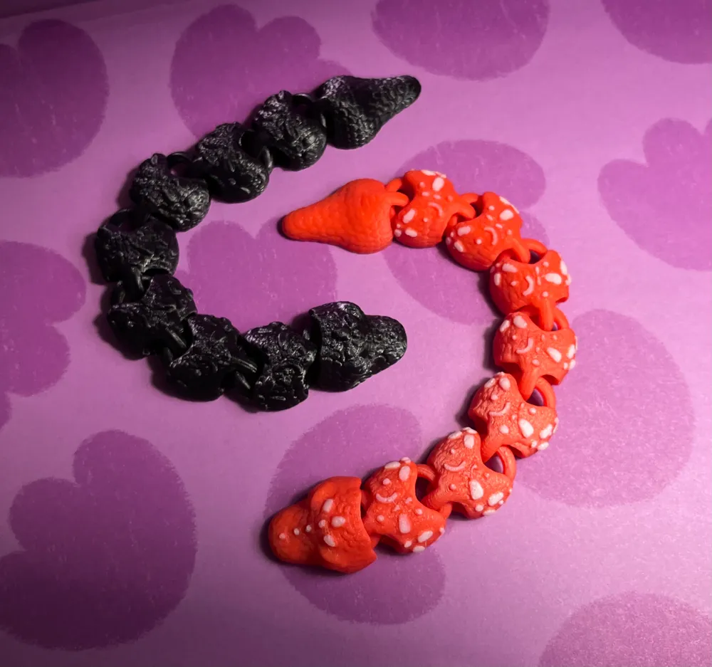 Articulated lunar year snake by Bash Studio 3D - MakerWorld