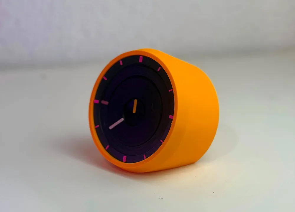 DESK POINTER CLOCK by MauricioDUARTE MakerWorld: Download Free 3D Models