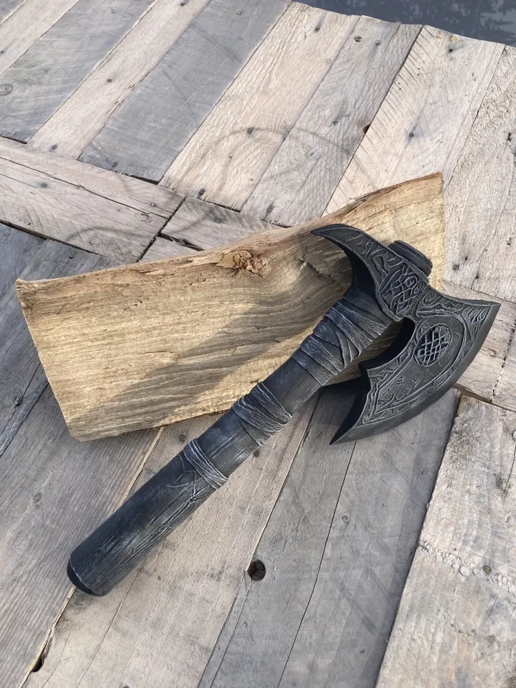 Viking Beard Axe - Free 3D Print Model - MakerWorld