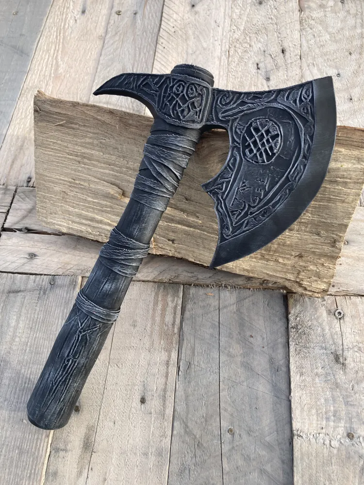 Viking Beard Axe by Oliver MakerWorld: Download Free 3D Models
