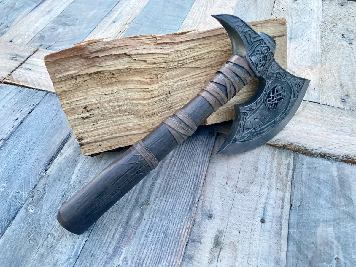 Viking Beard Axe by Oliver MakerWorld: Download Free 3D Models