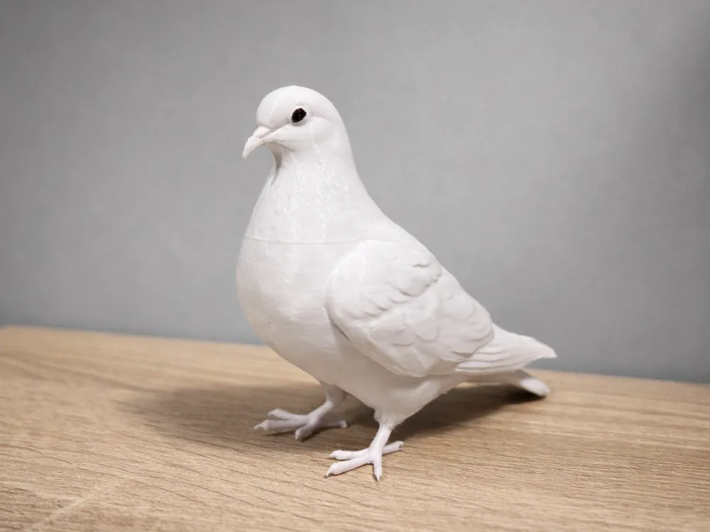 Dove, Pigeon - Bird - Animal - Free 3D Print Model - MakerWorld
