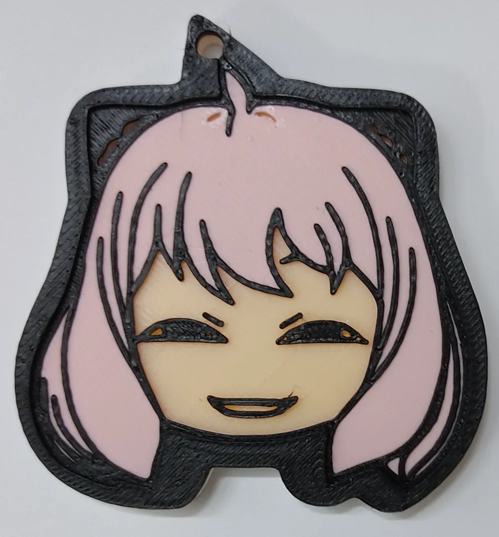 Anya Forger Keychain by Mint - MakerWorld