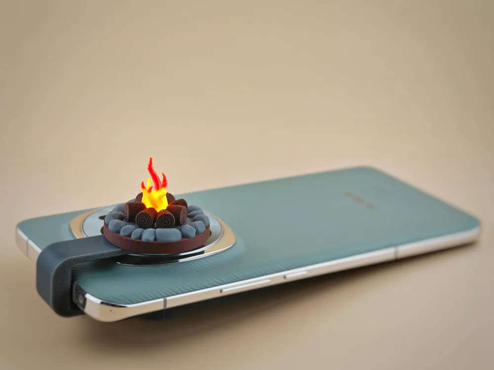 Pocket Campfire – Smartphone Lantern Clip by DjangoCashflow MakerWorld ...