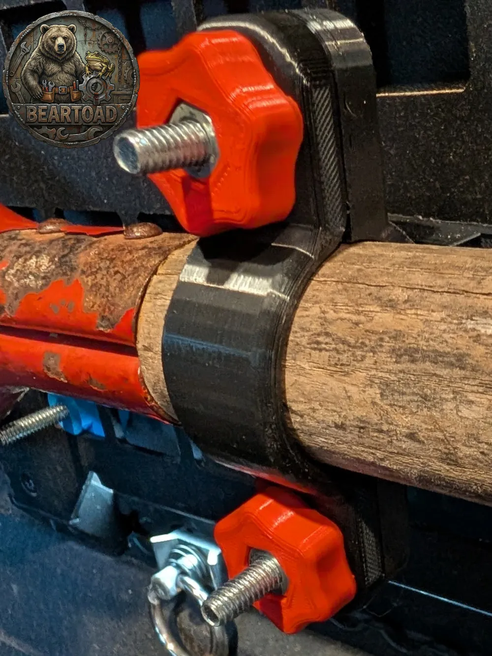 Molle Shovel Mount 2.0 - BearToad EZ Molle System - Free 3D Print Model ...