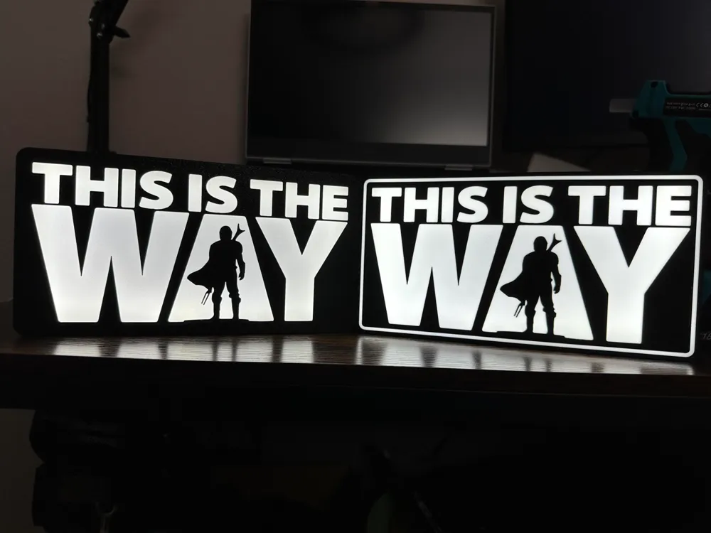 (UPDATED!) This is the way Lightbox by Geek Genius Collective - MakerWorld