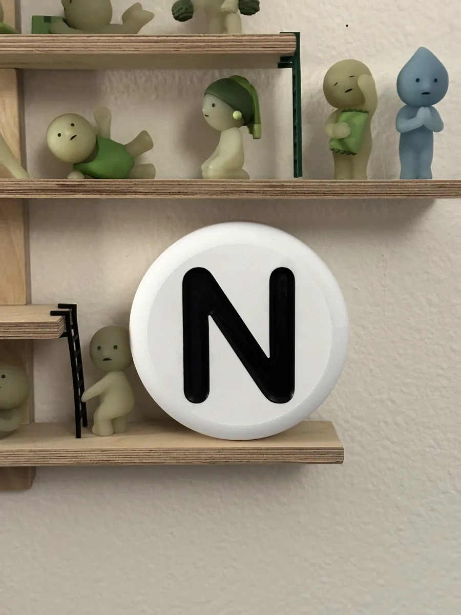 Big Letter Beads 5 inches - Free 3D Print Model - MakerWorld